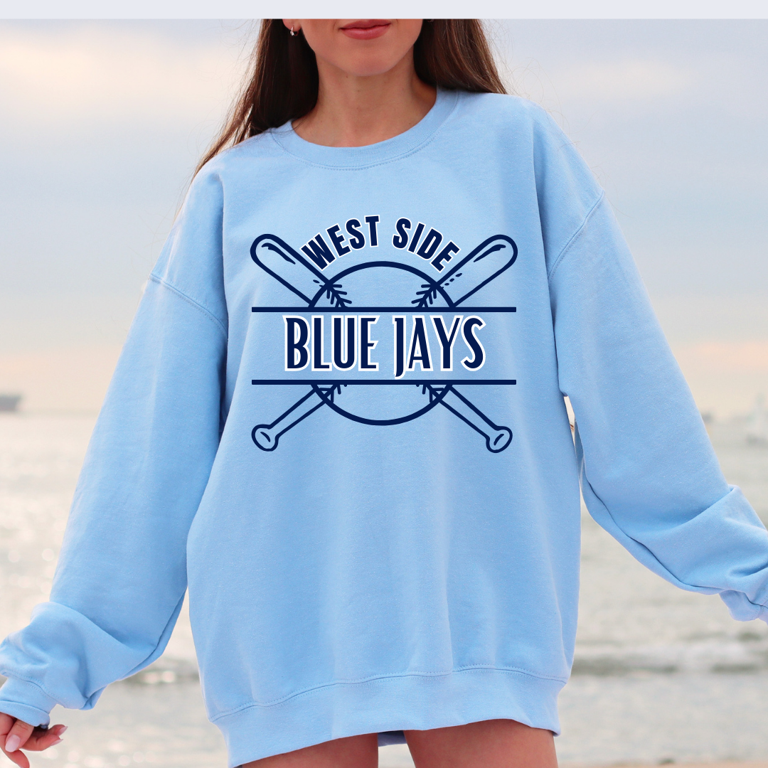 West Side Blue Jays – Feathered Rose Boutique
